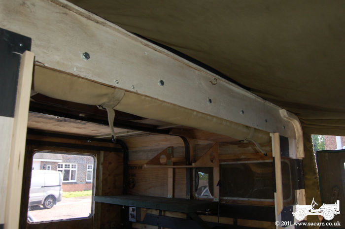 June 2nd - Cab Canvas & Door Manufacture