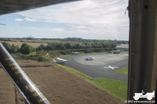 Final approach to Breighton.