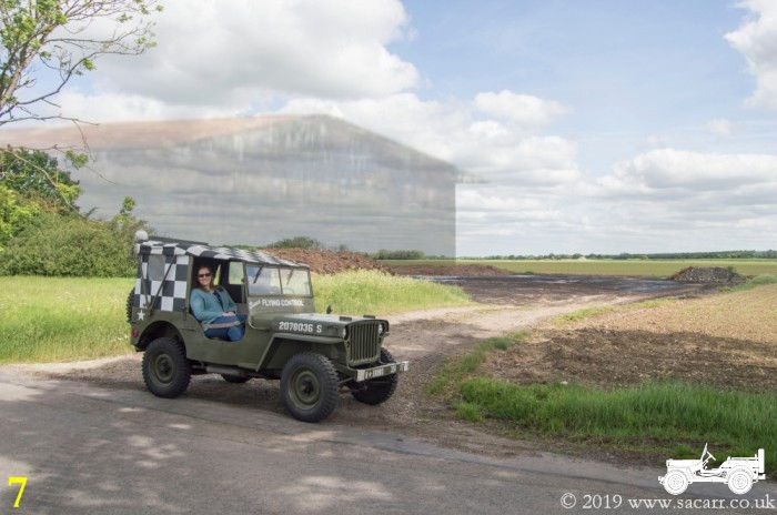Standing outside the T2 hangar, looking West along the perimeter. The ...