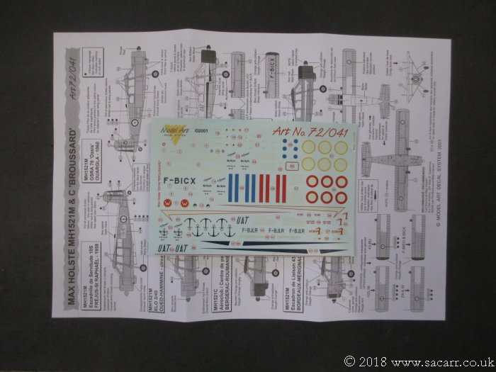 Max Holste Broussard 1/72 Scratch Built Masters & Models - Page 6 ...