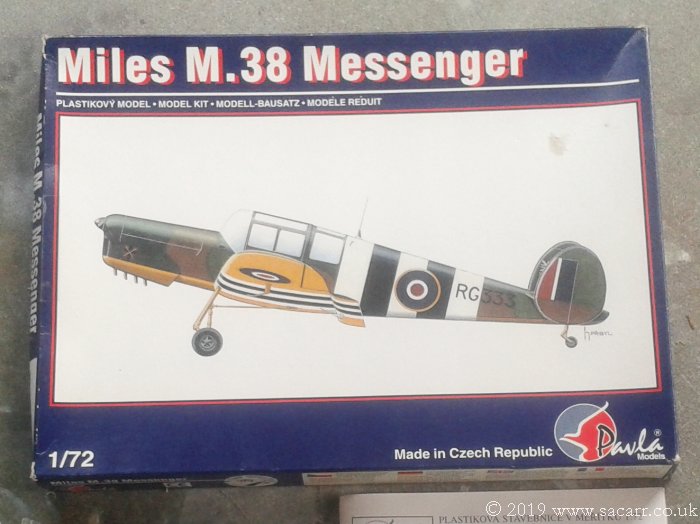 1/72 Miles Messenger G-AKBO ( Framed Model ) - Work in Progress ...