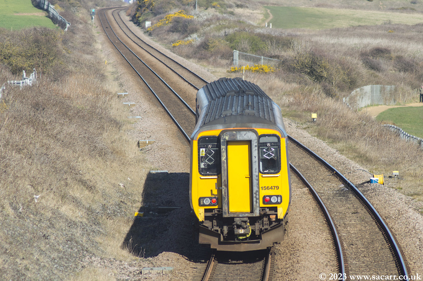 A Day by the Seaham Coastal Line, North East England - March 27th 2023 ...