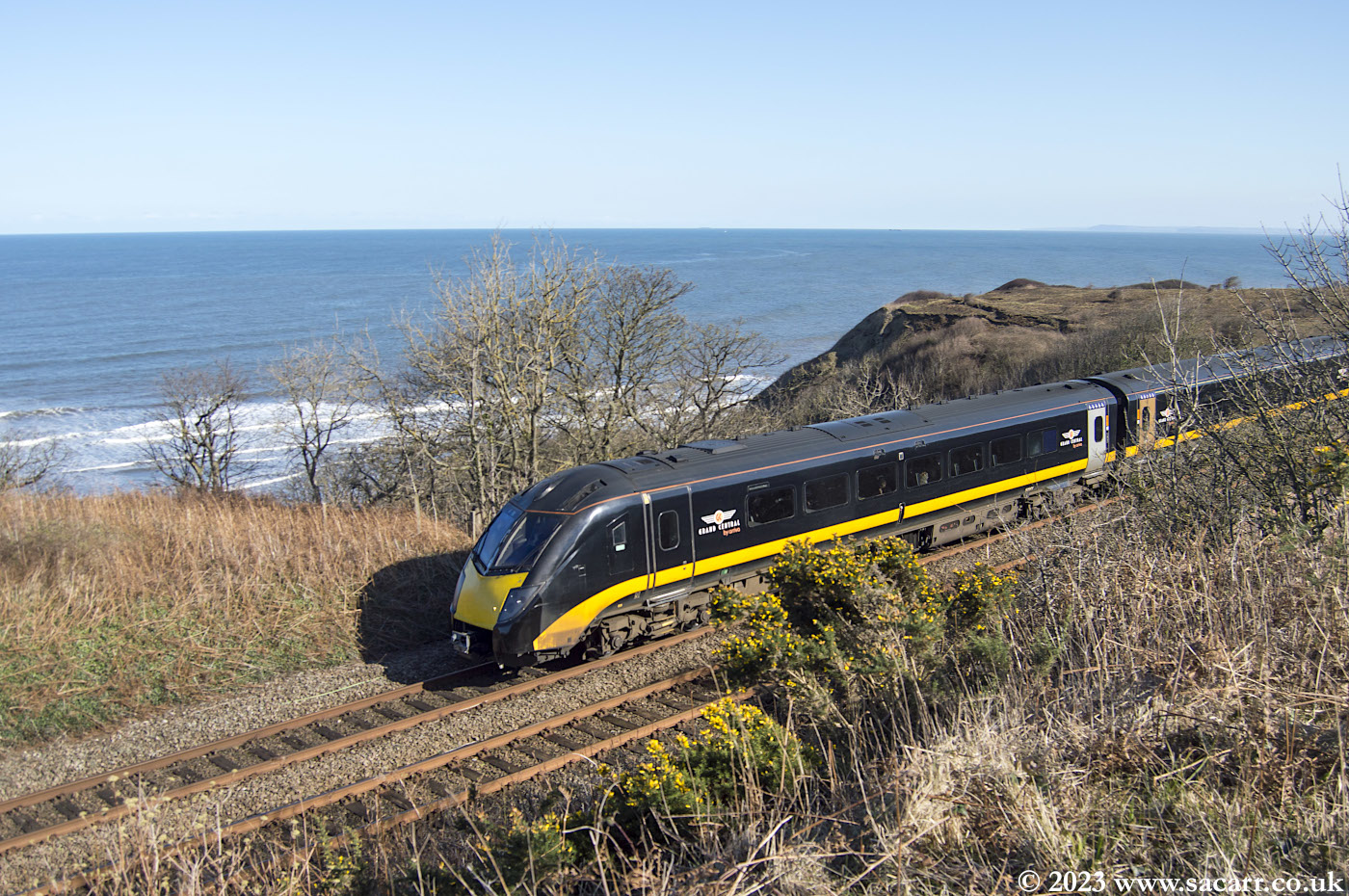 A Day by the Seaham Coastal Line, North East England - March 27th 2023 ...